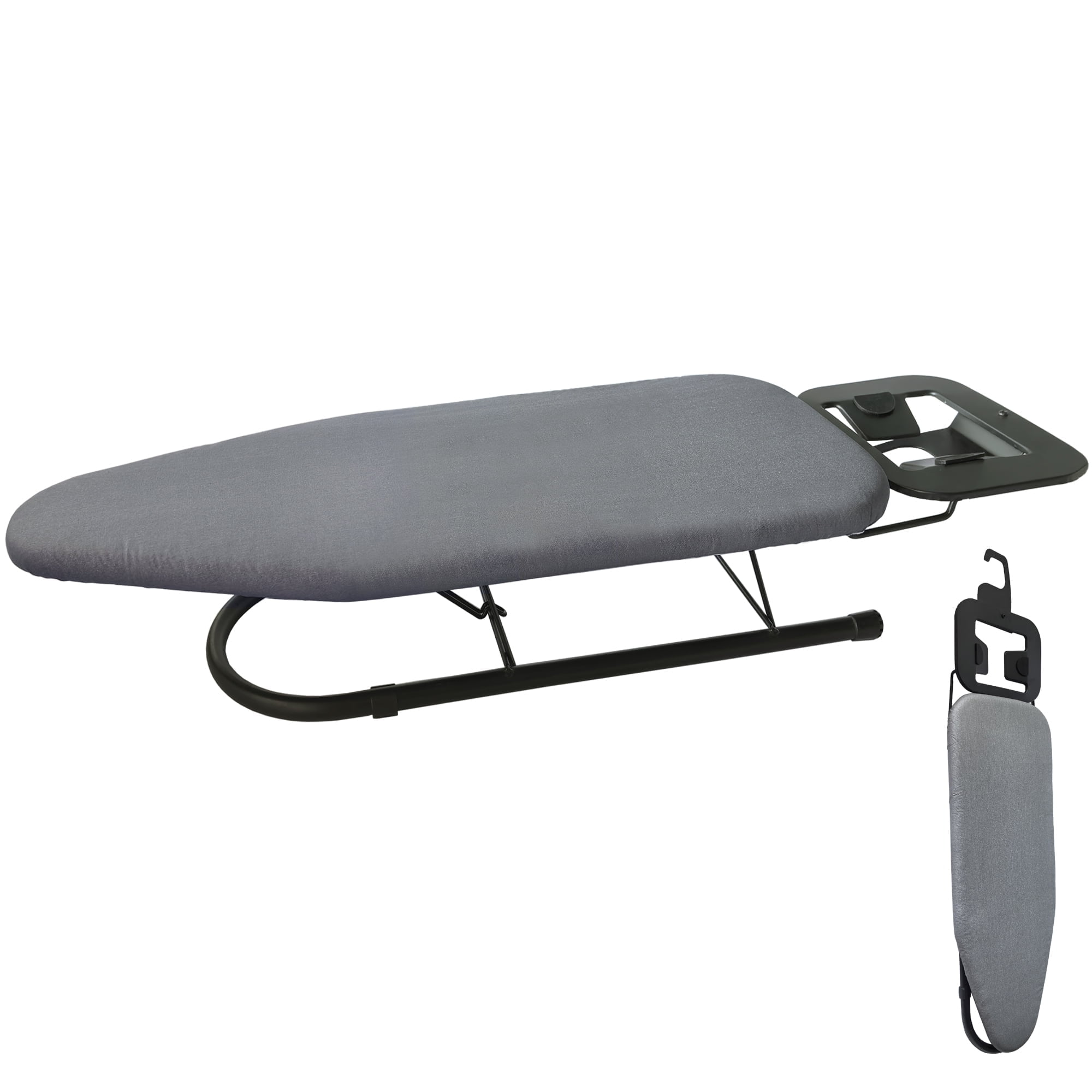 Lofekea Tabletop Ironing Board with Iron Rest, Compact and Small ...