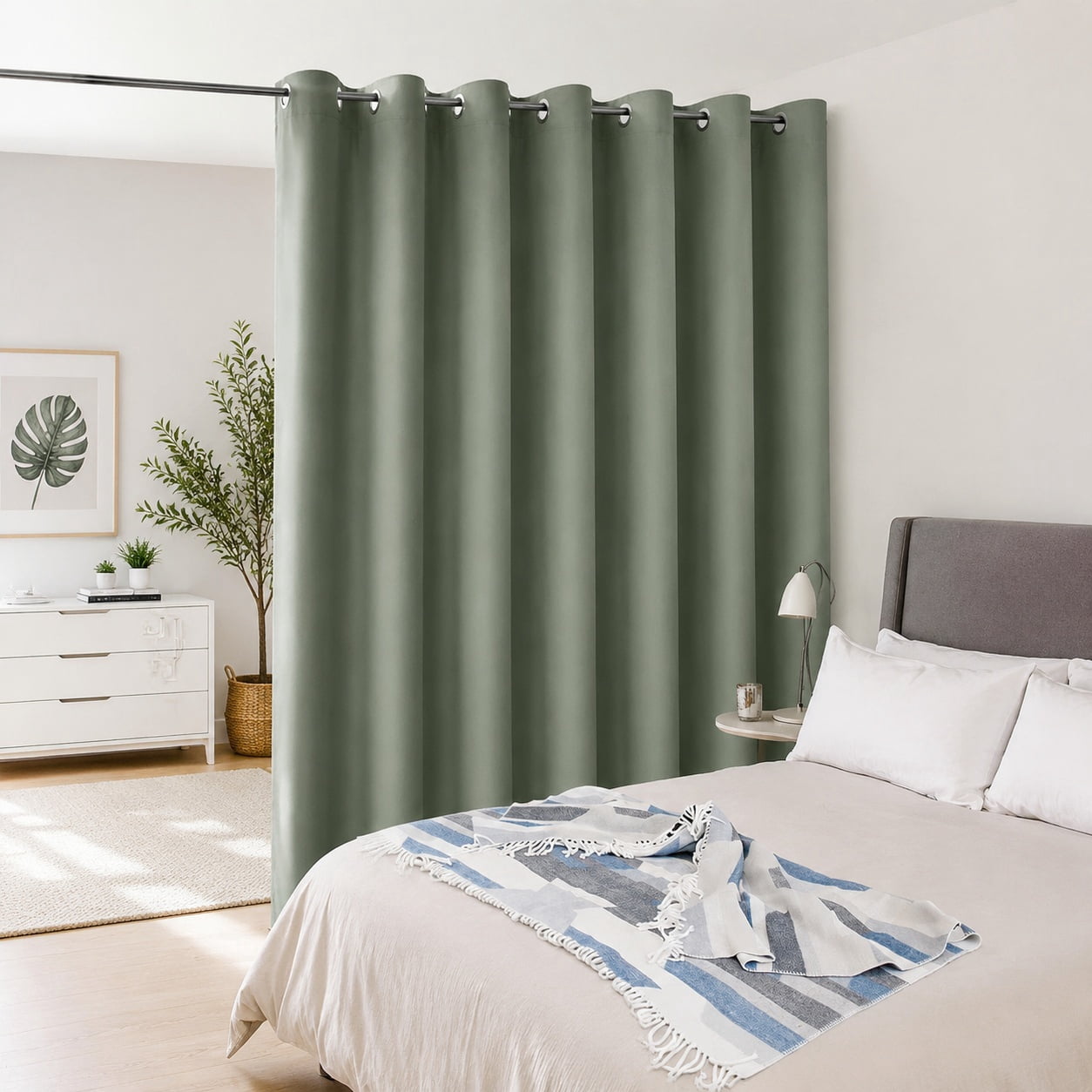 Loft Noise Blocking Room Divider Curtain Screen Partitions, Basement ...