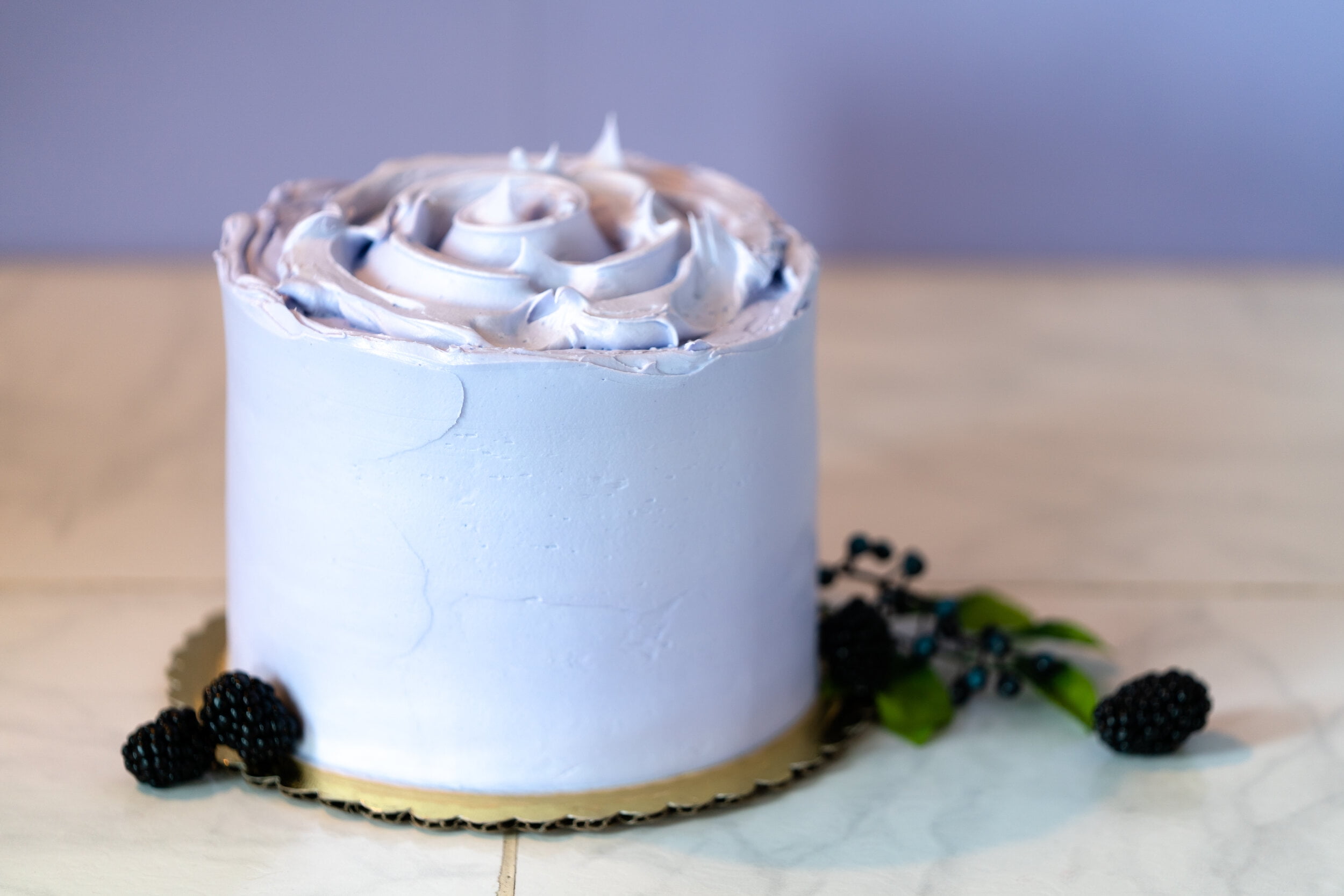 Loft22 Cakes Blackberries + Cream Cake - Walmart.com