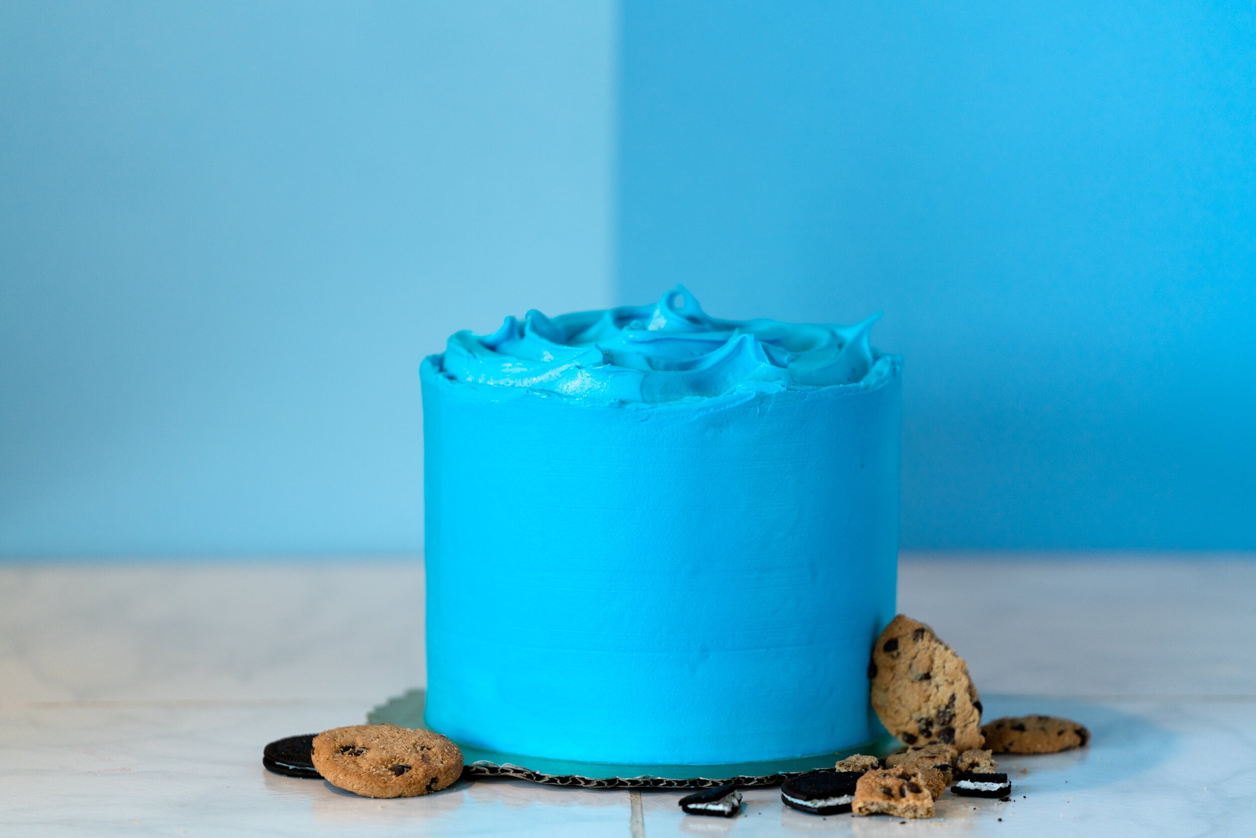 Loft22 Cakes Kookie Monster Cake - Walmart.com