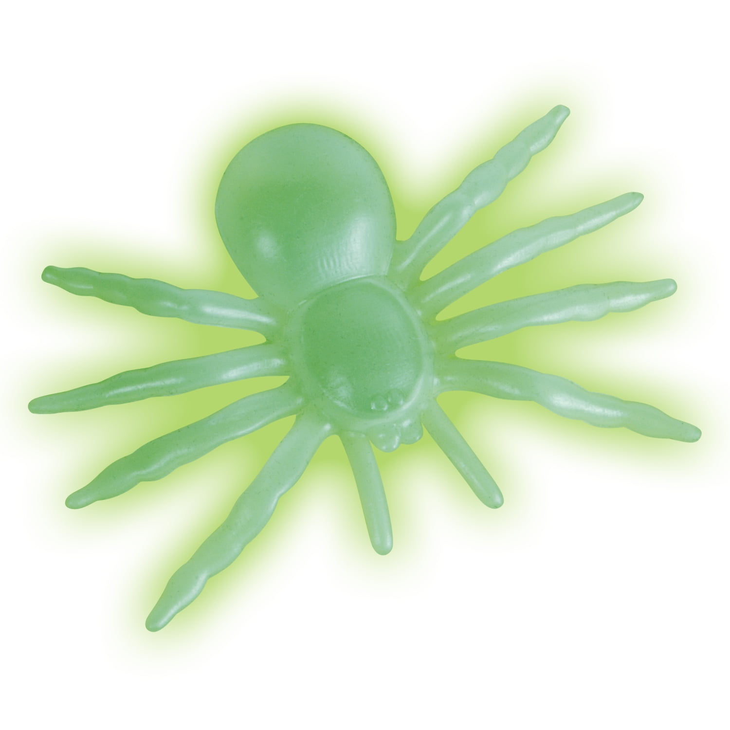 Loftus Glow In The Dark Halloween Spider Decoration Prop, Green ...