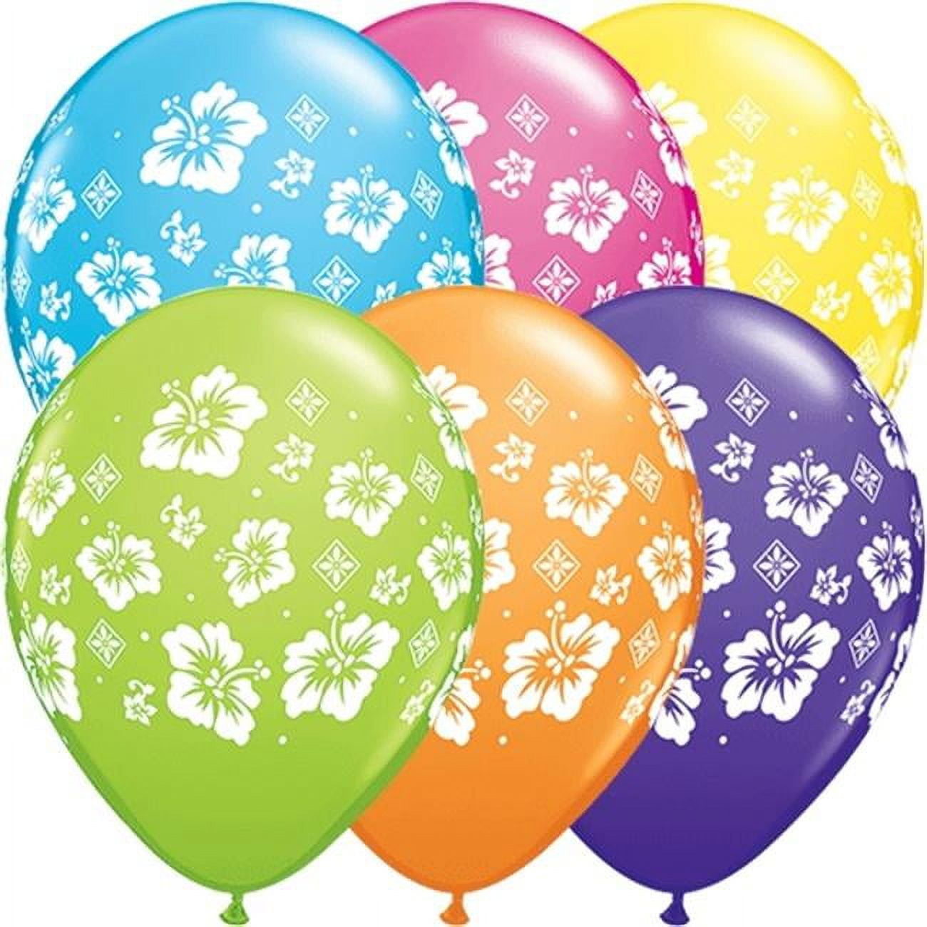 Loftus International Q3-5462 11 in. Tropical Hibiscus Flowers Around ...