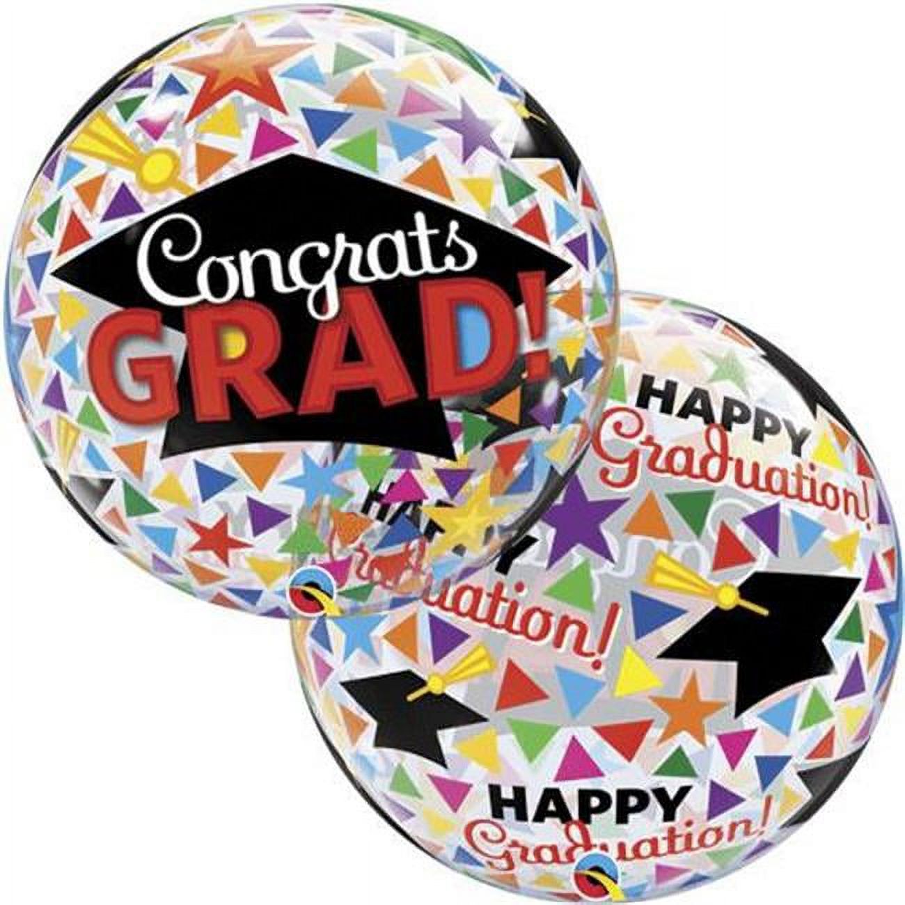 Loftus International Q4-7366 22 in. Congrats Grad Caps & Triangles ...