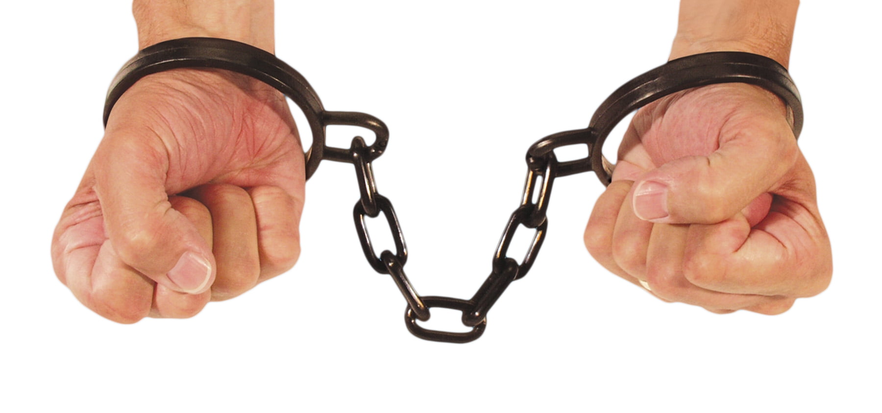 Loftus Realistic Looking Pirate Wrist Shackles, Black, One Size ...