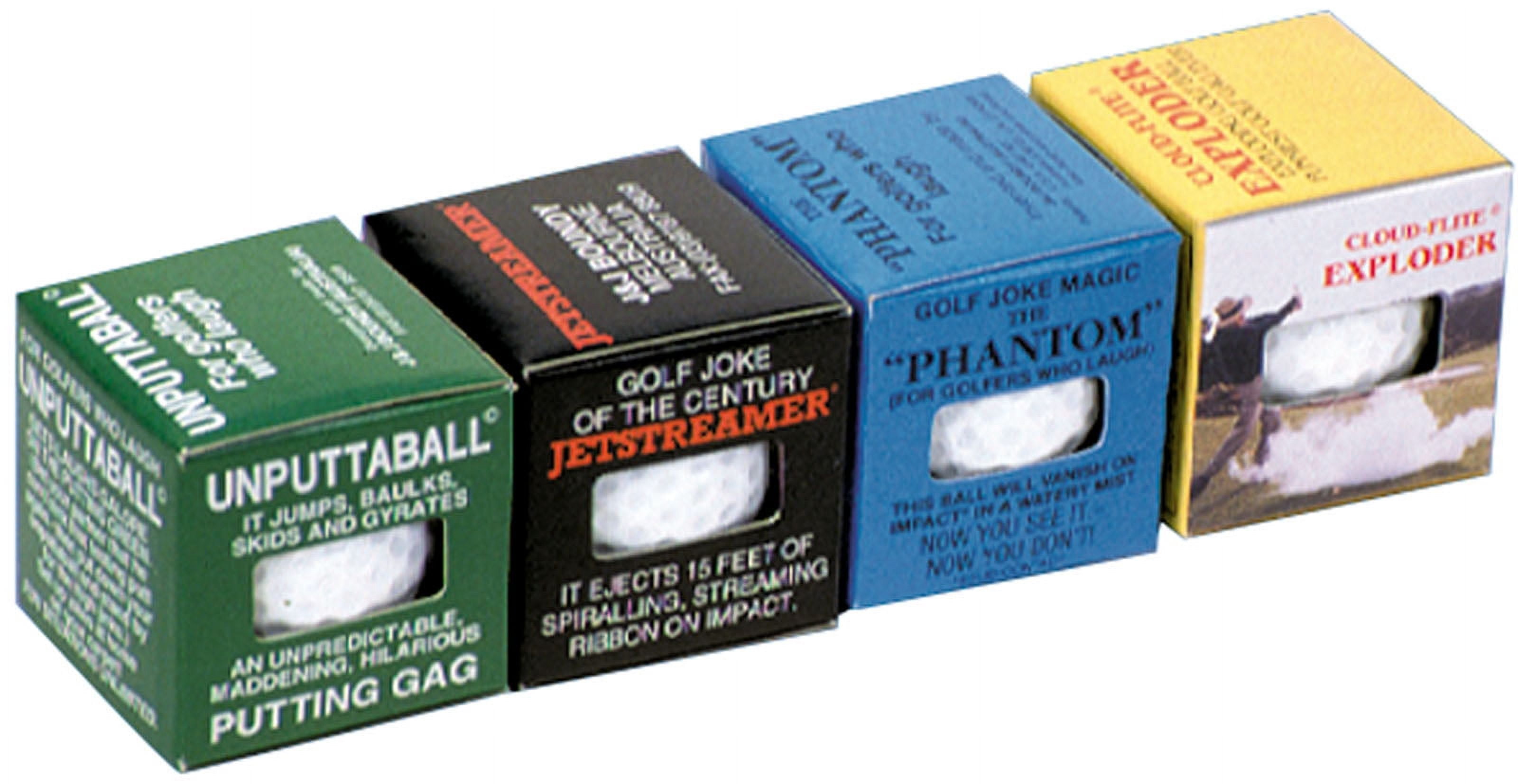Loftus The Awesome Foursome Prank Gift Golf Balls, 0.38 lb, 4 Pieces ...