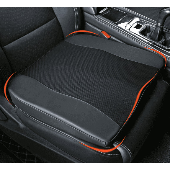Car Seat Cushion, Comfortable Memory Foam Seat Pillow for Driving ...