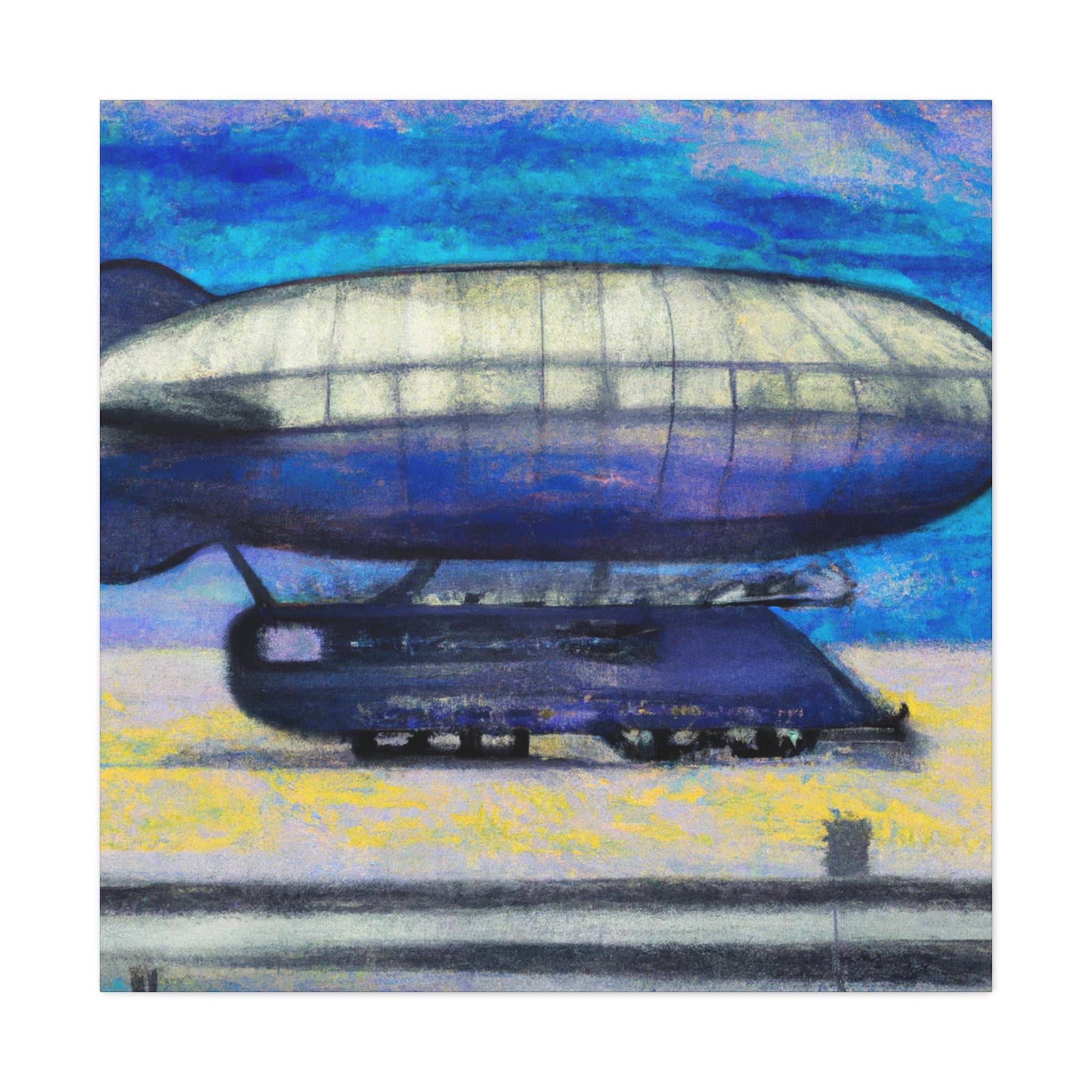 "Lofty Art Deco Blimp" - Canvas - Walmart.com