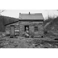 Log Cabin Home In Ohio. A Mother With Four Of Her Five Children Would ...