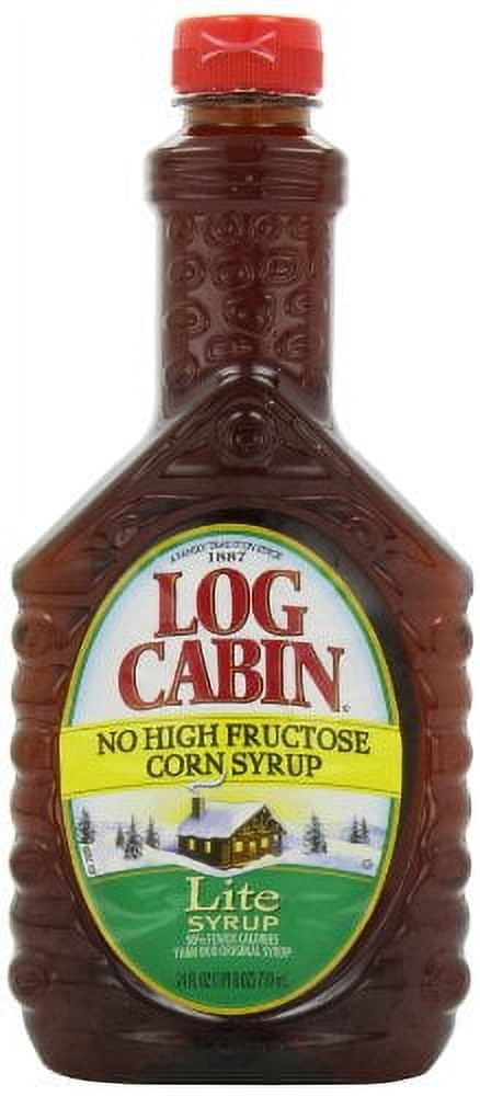 Log Cabin Lite Syrup, 24-Ounce (Pack of 4) - Walmart.com