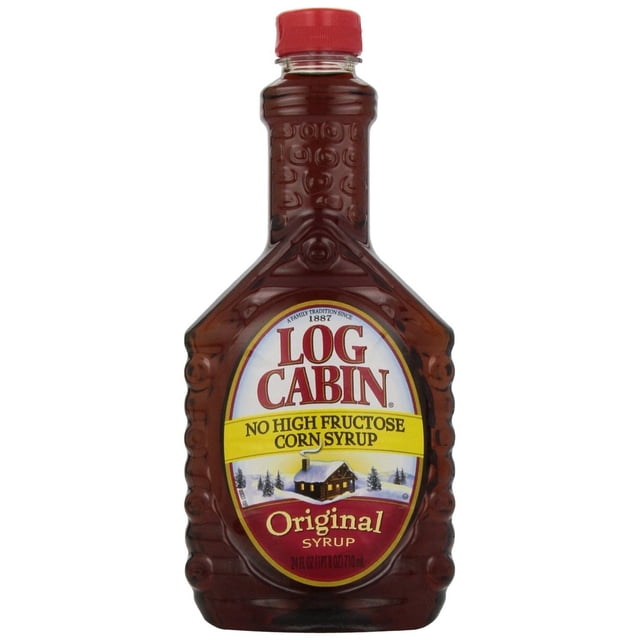 Log Cabin Original Pancake Syrup (430370) 24 oz - Walmart.com