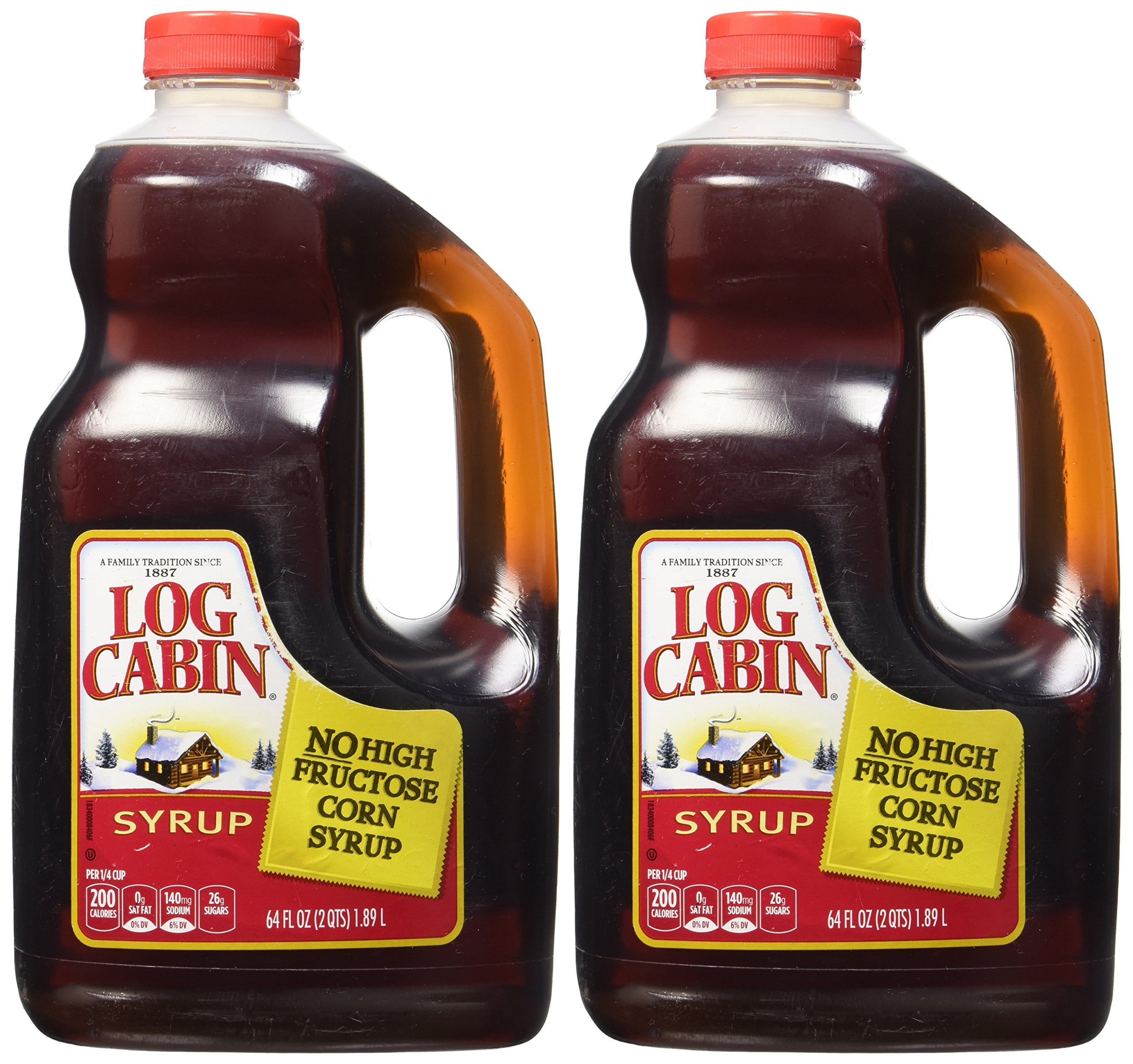 Log Cabin Original Syrup, 64 Fl Oz (Pack of 2) ES7 - Walmart.com