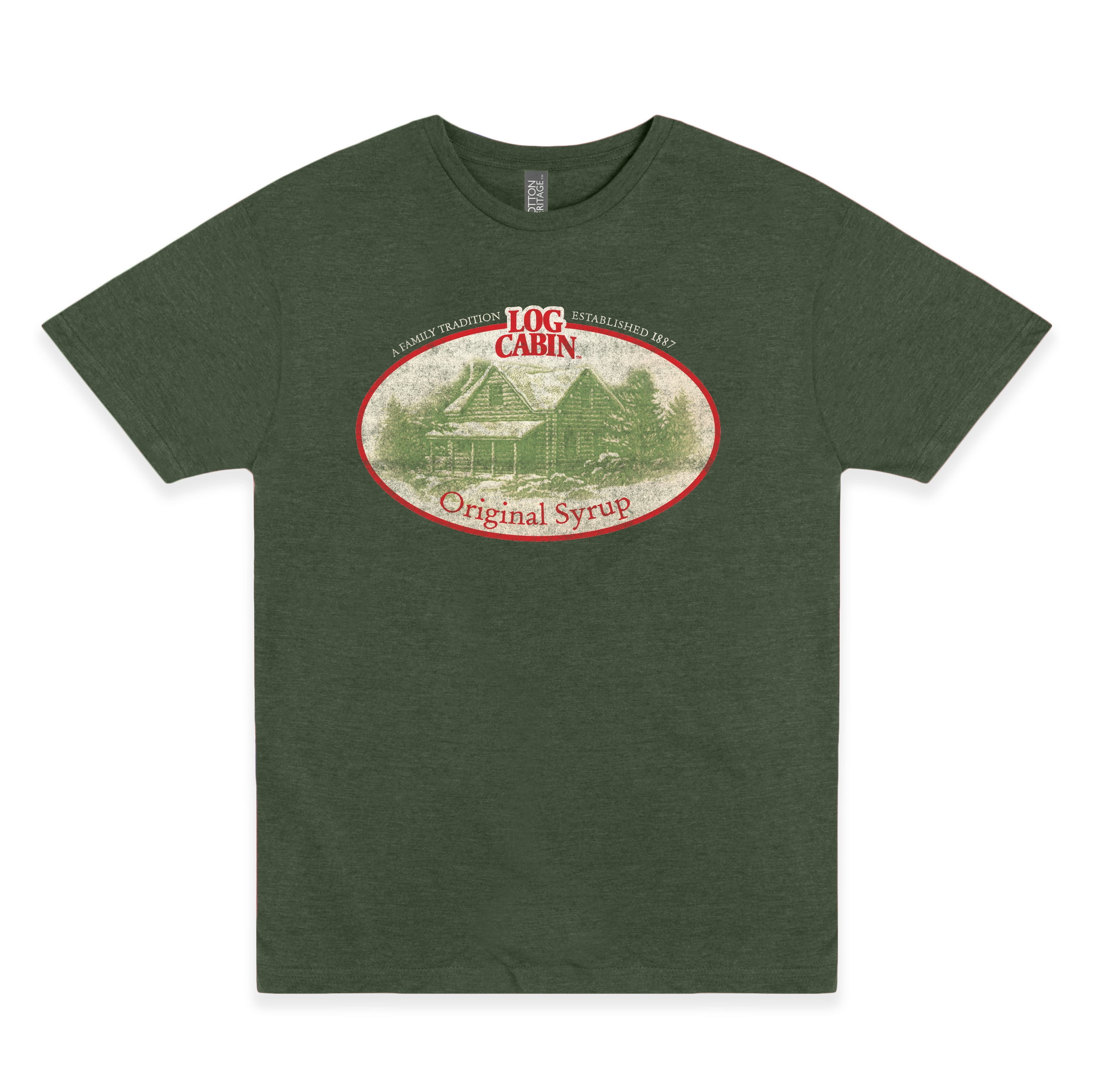 Log Cabin® Original Syrup - A Family Tradition Tee | Officially ...