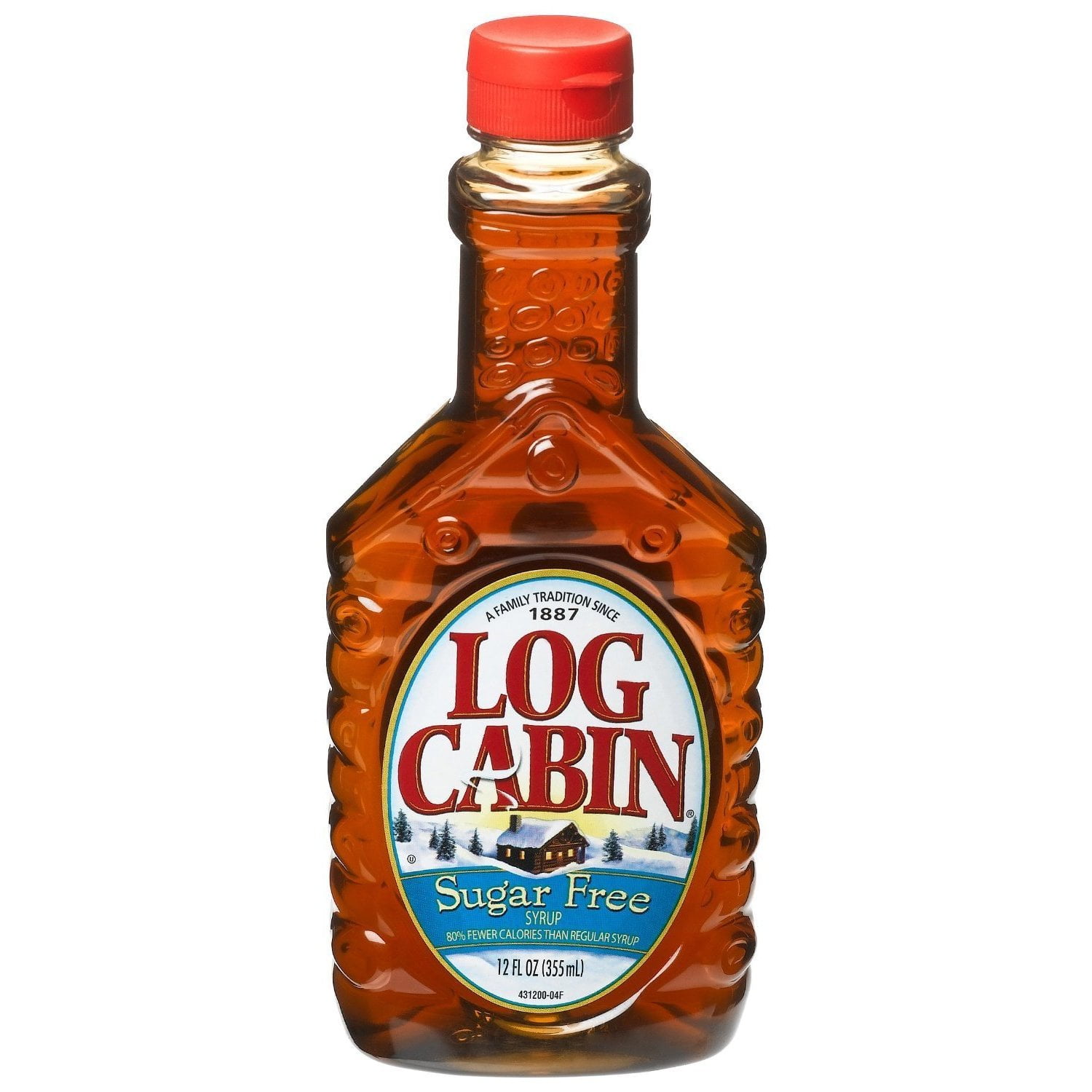 Log Cabin Sugar Free Syrup, 12 Ounce -- 12 Case - Walmart.com