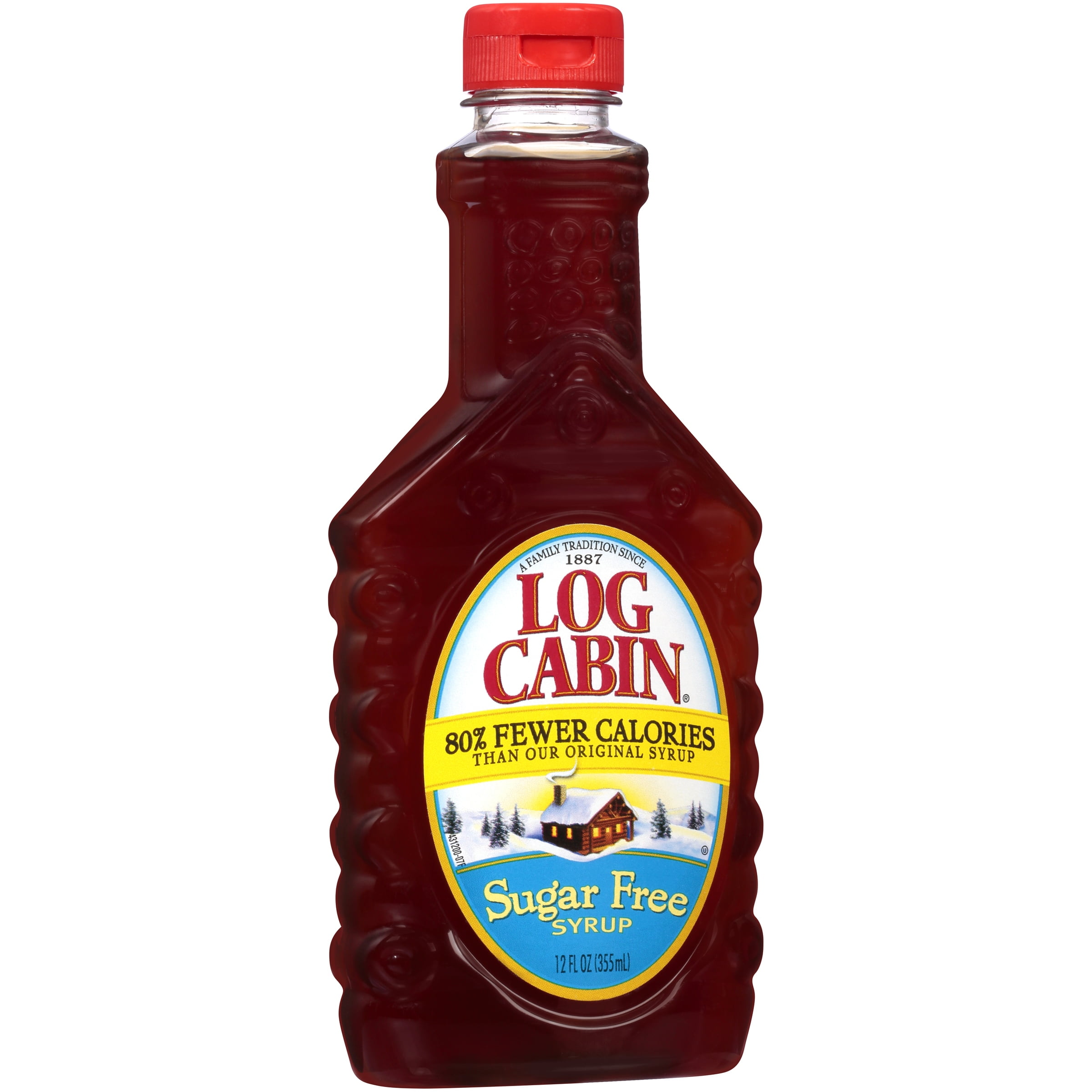 Log Cabin Low-Calorie Sugar-Free Syrup, Ideal for Pancakes, Waffles ...