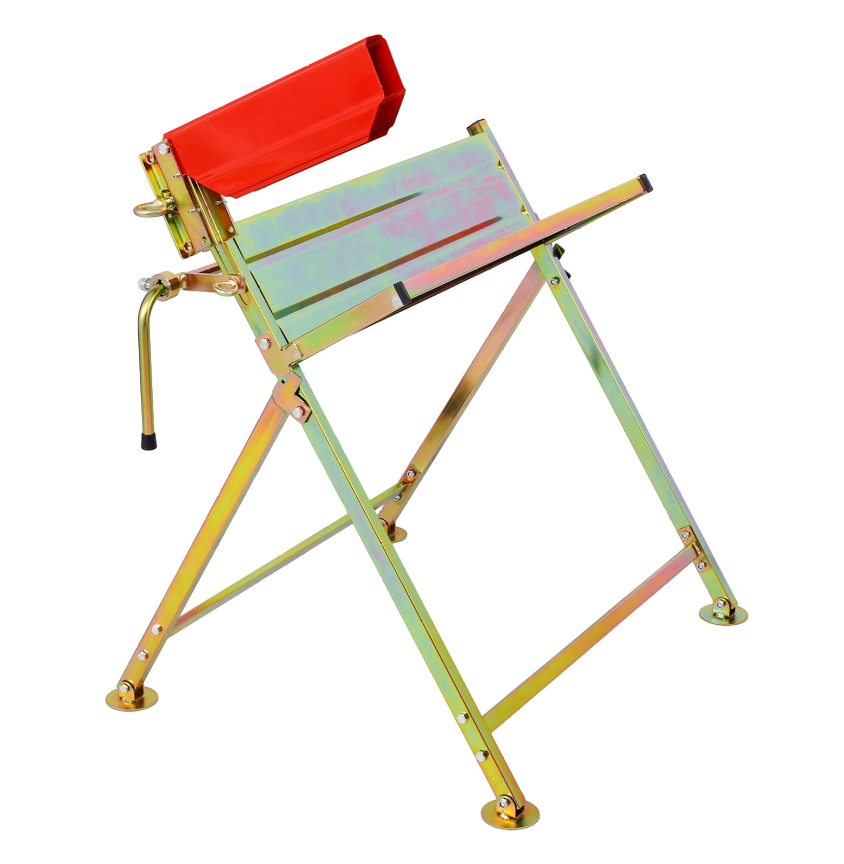 Log Cutter with Chainsaw Holder - Folding Saw Horse - Galvanized Steel ...