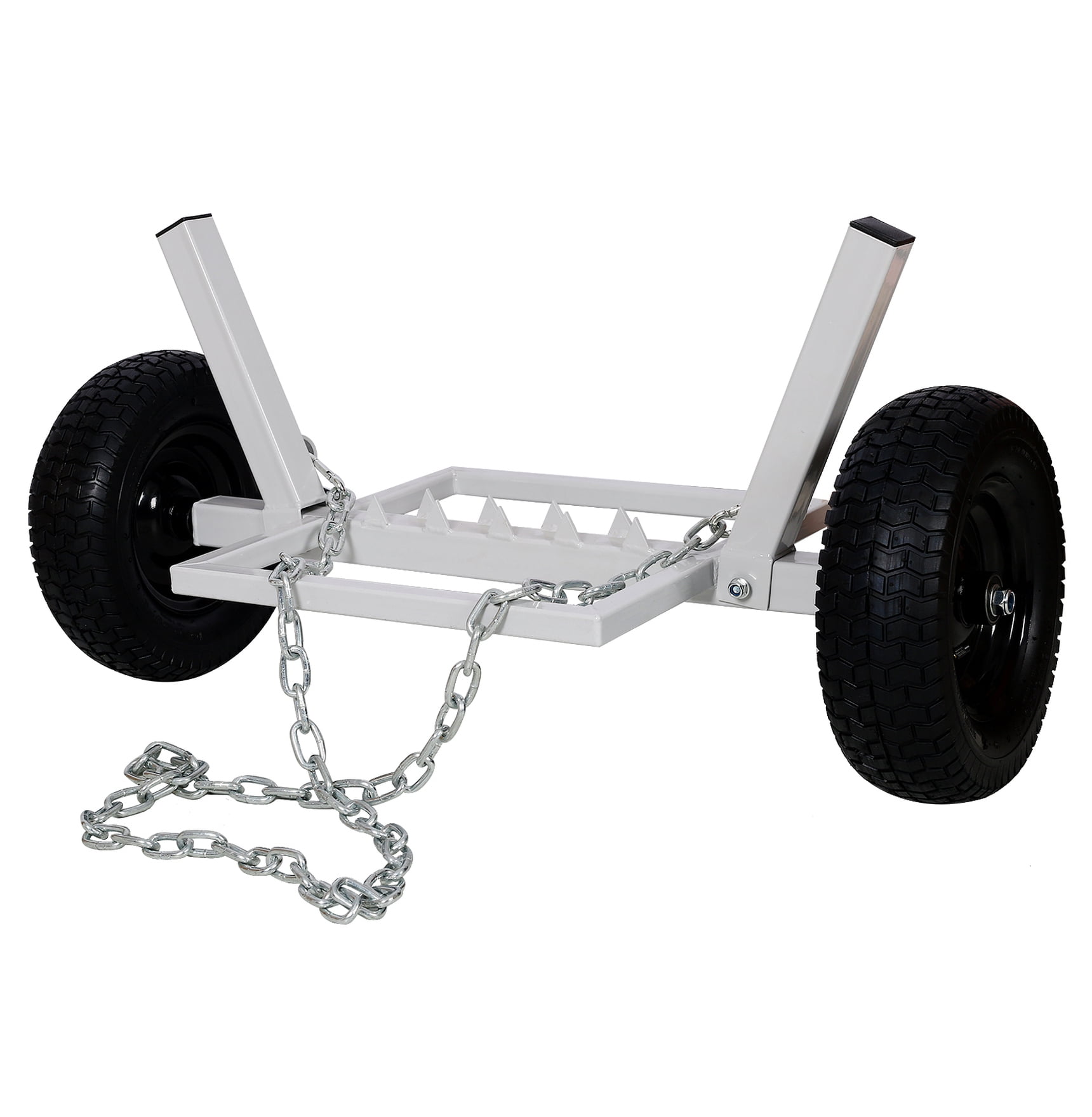 Log Dolly - Heavy Duty 1100 LBS Log Holder - Skidding Dolly with Chain ...