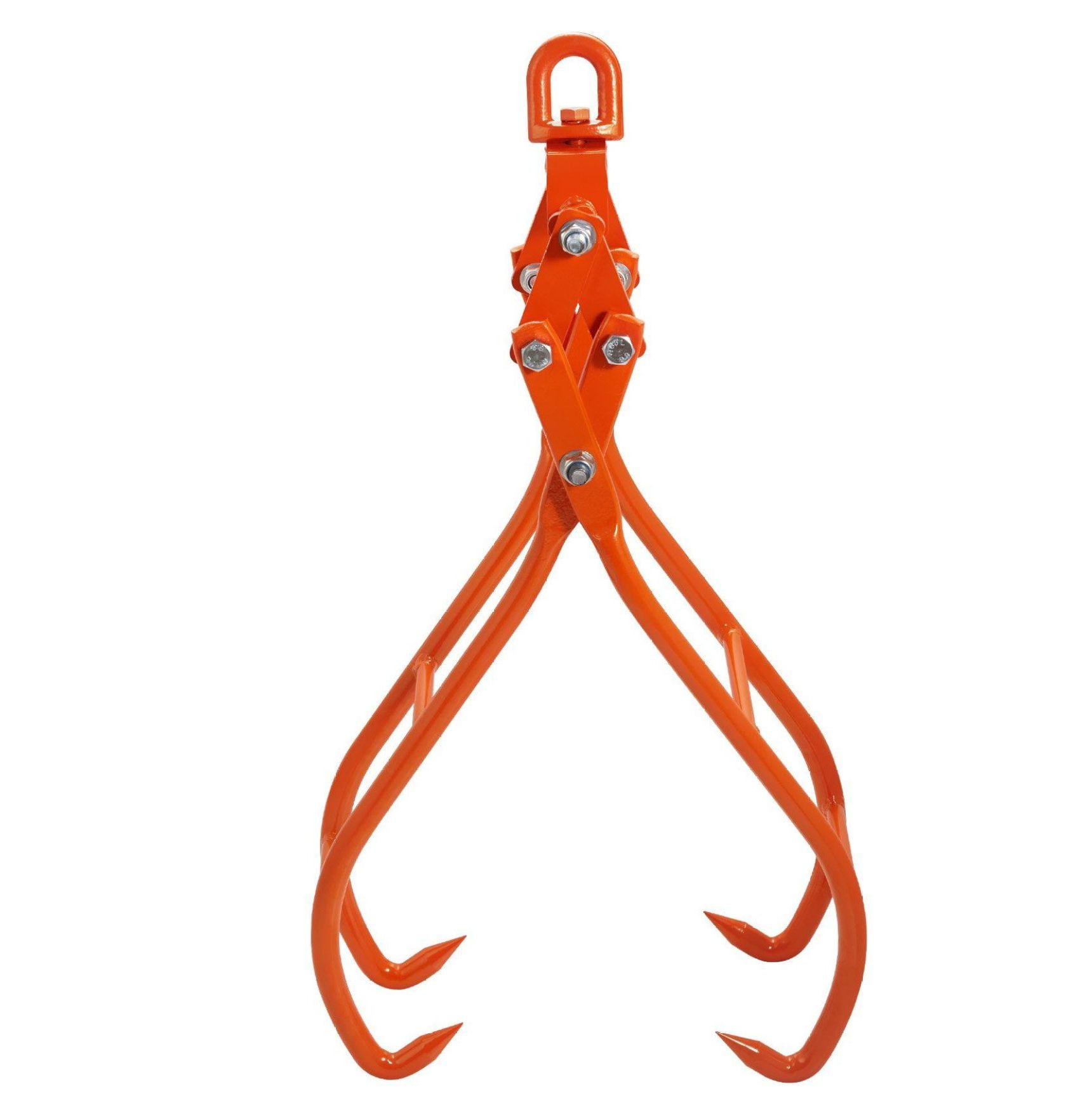 Log Grapple 36 Inch, 4 Claw Timber Tong for Tractor ATV, 3307lbs Log ...