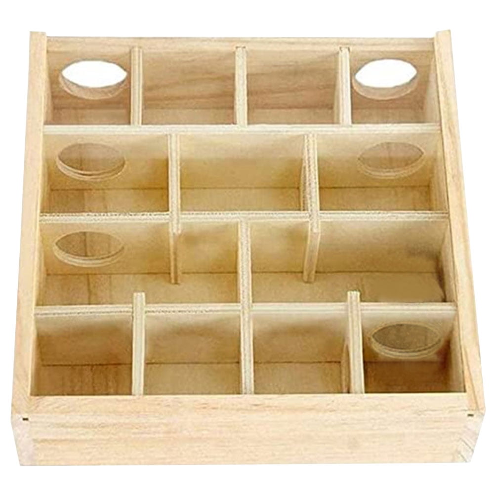 CRILSTYLEO Maze Shape Hamster Activity Toy Khaki 1Pack Cage Enrichment ...