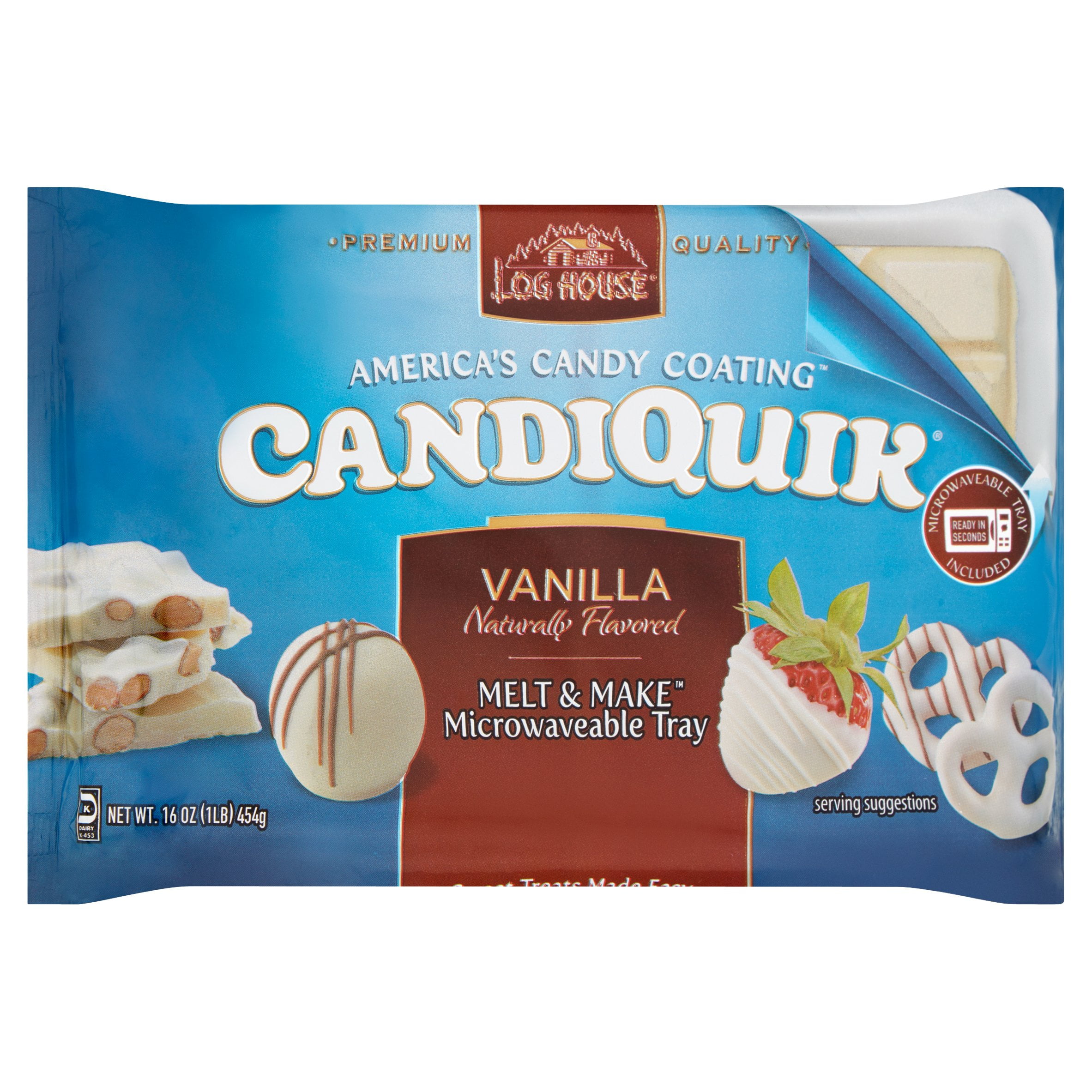 Log House Candiquik Melt & Make Vanilla Sweet Treats, 16 oz - Walmart.com