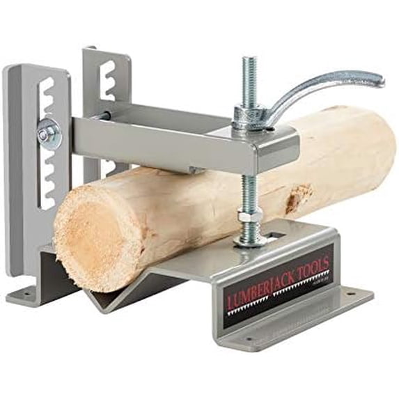 Log Lock 1-1/2" - 4-1/2" Logs, Log Holder - Log Vice (LL1545), Grey ...