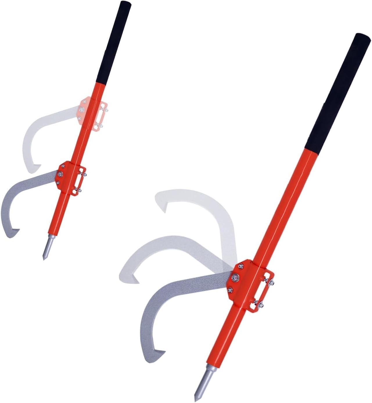 Log Peavey 48" - Carbon Steel Log Peavey Tool with Rubber Grip Handle ...