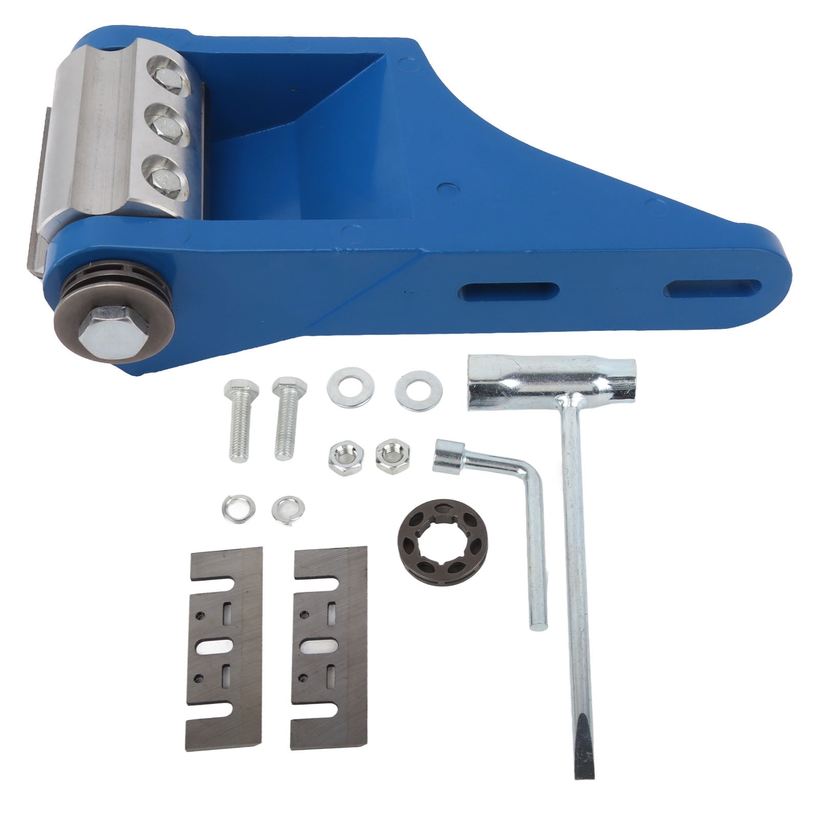 Log Peeler Chainsaw Driven Blue Log Debarking Tool for Log Builders ...