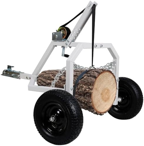 Log Skidding Arch for ATV with 16.5in Pneumatic Tires, 1500lbs Capacity ...
