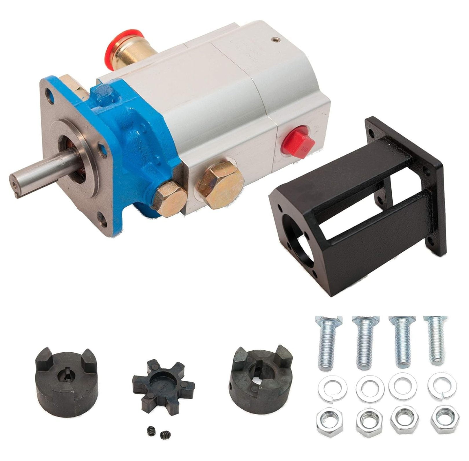 Log Splitter Build Kit: 16 GPM Pump, Coupler, Mount, Bolts, Huskee ...