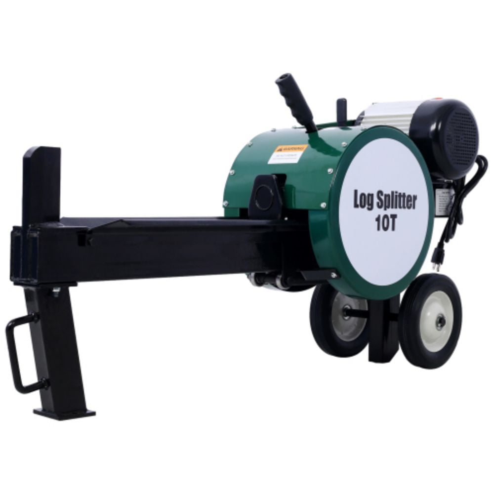 Log Splitter, Electric Firewood Log Splitter with Wheels, Electric ...