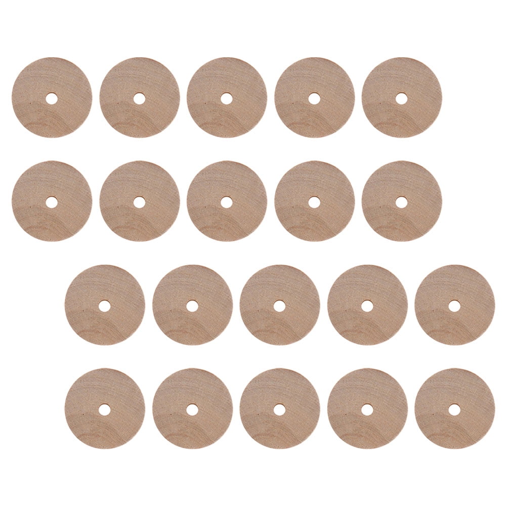 Log Wheel Wood Wheels for Crafts Wooden Painting Markers Mini Round ...