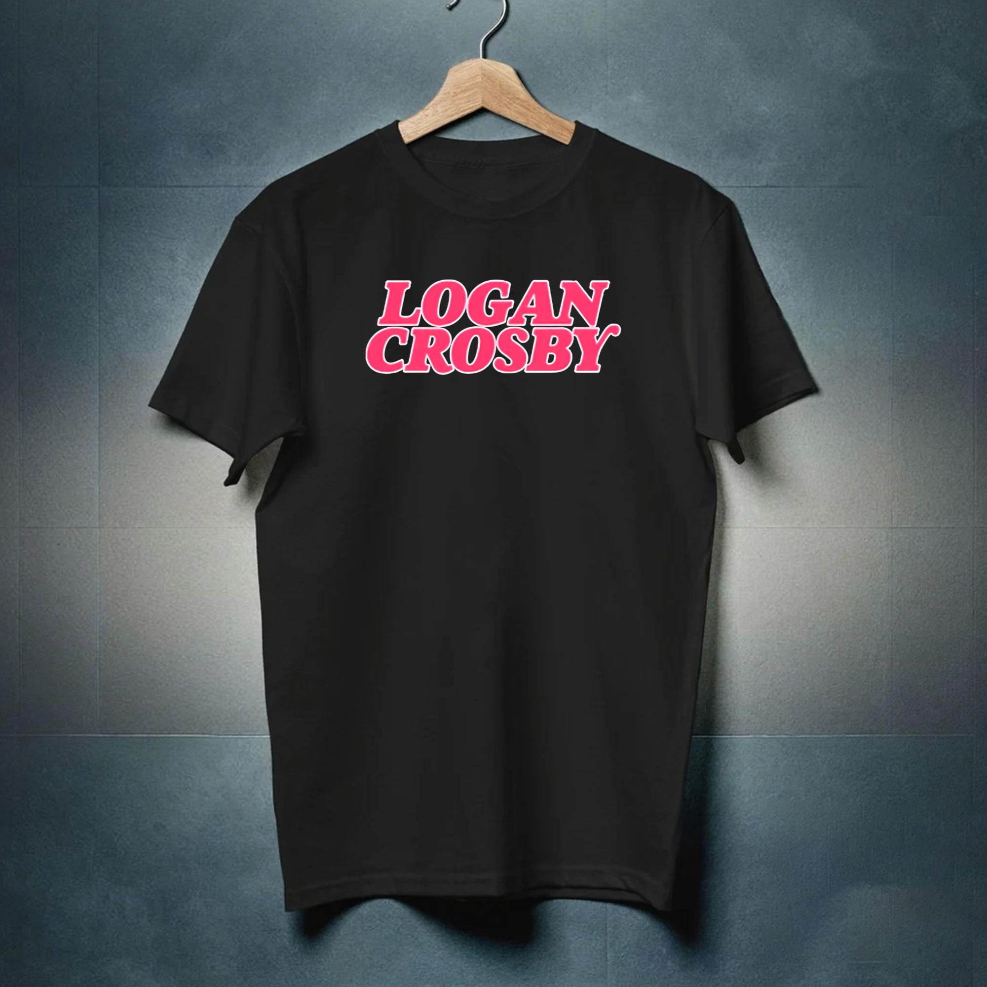 Logan Crosby Stylish Lettering Graphic Shirt-TH42227 - Walmart.com