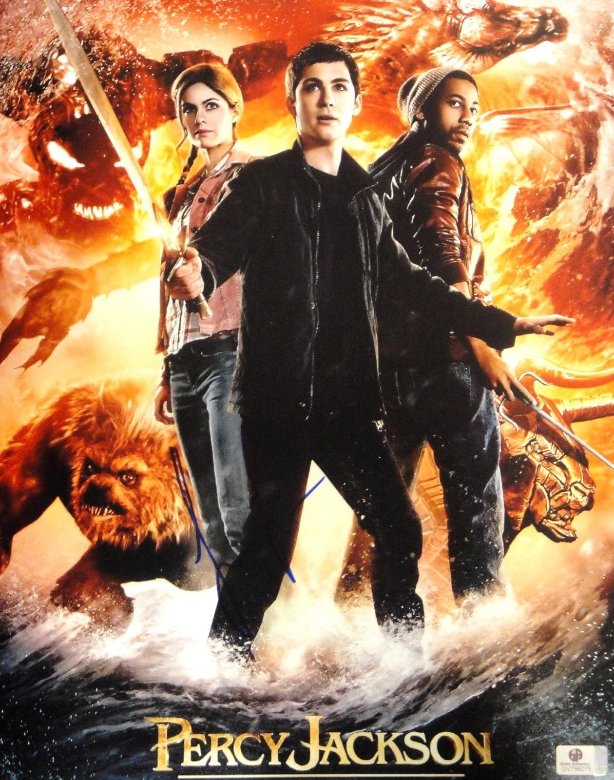 Logan Lerman Hand Signed Autographed 11x14 Photo Percy Jackson JSA ...