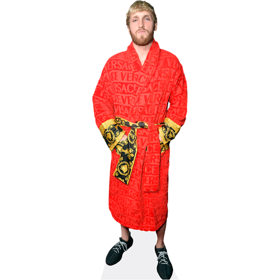 Logan Paul (Red Robe) Lifesize Cardboard Cutout Standee - Walmart.com