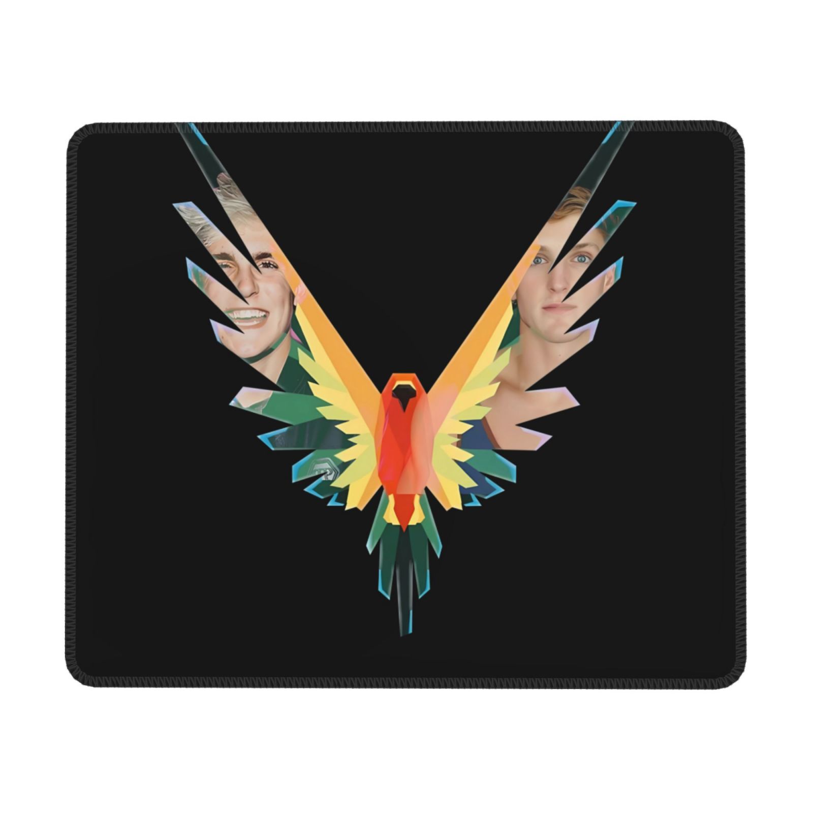 Logan Paul Rubber Lock Edge Mouse pad, Office Desk pad, Writing pad ...