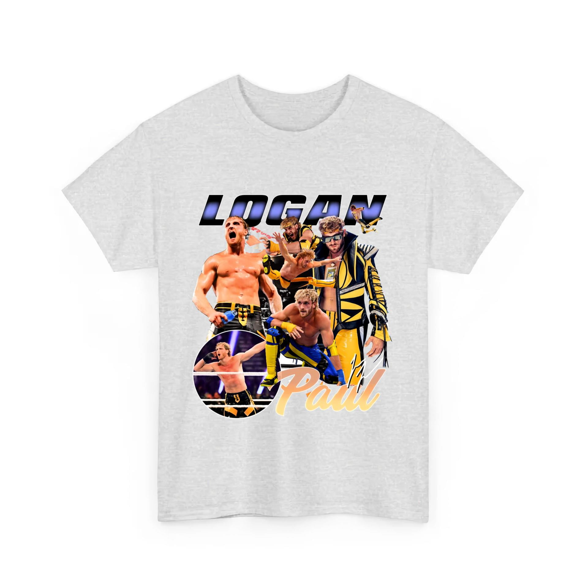 Logan Paul t-shirf WWF ECW WCW WRESTLING-TH6578 - Walmart.com