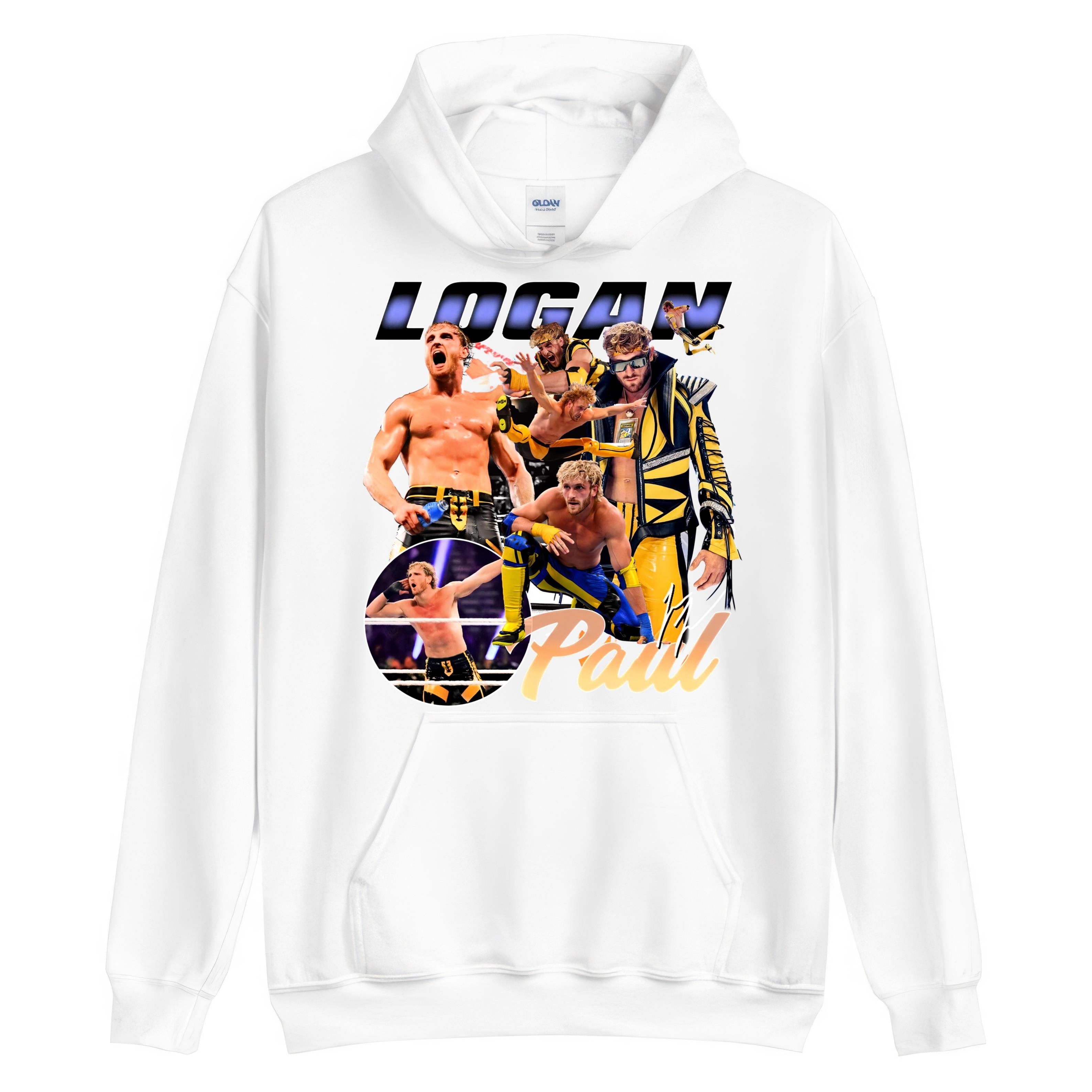 Logan Paul t-shirf WWF ECW WCW WRESTLING-TH6578 - Walmart.com