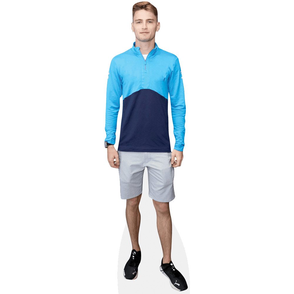 Logan Sargeant (Casual) Mini Cardboard Cutout Standee - Walmart.com