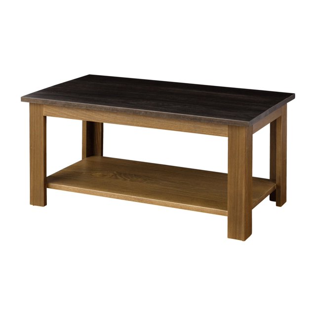 Logan Traditional 40-inch Wide Coffee Table with Shelf - Walmart.com
