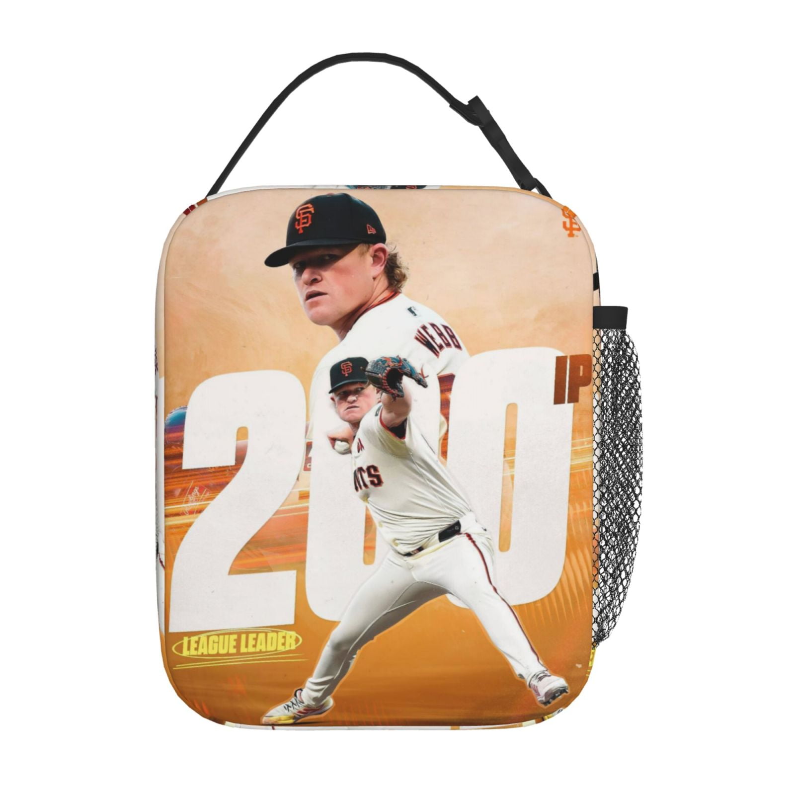 Logan Webb Lunch Bag, Insulated Lunch Box, Thermal Reusable Tote With ...