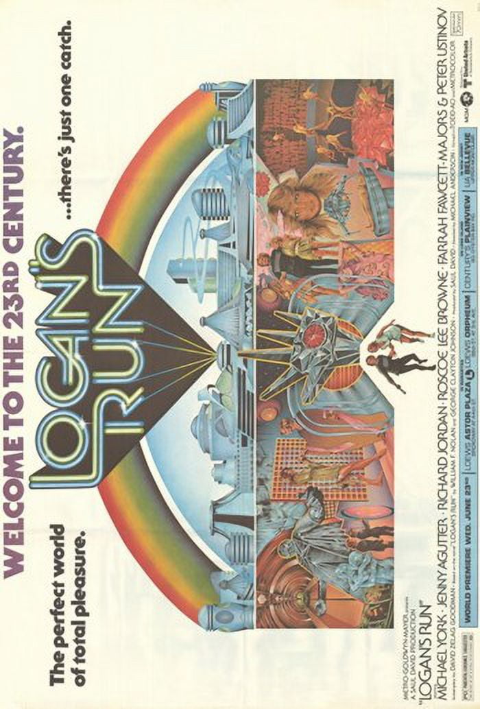Logan's Run Movie Poster (17 x 11) - Walmart.com