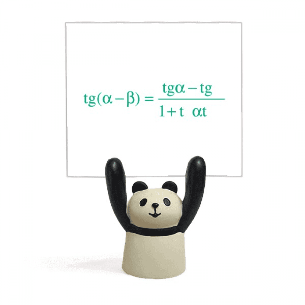 Logarithc Calculation Mathematical Formulas Memo Holder Cartoon Animal ...