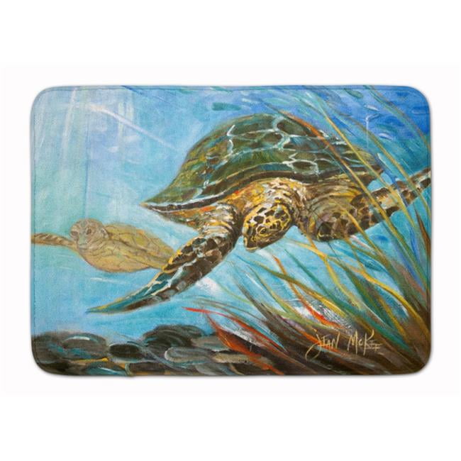 Loggerhead Sea Turtle Machine Washable Memory Foam Mat - Walmart.com