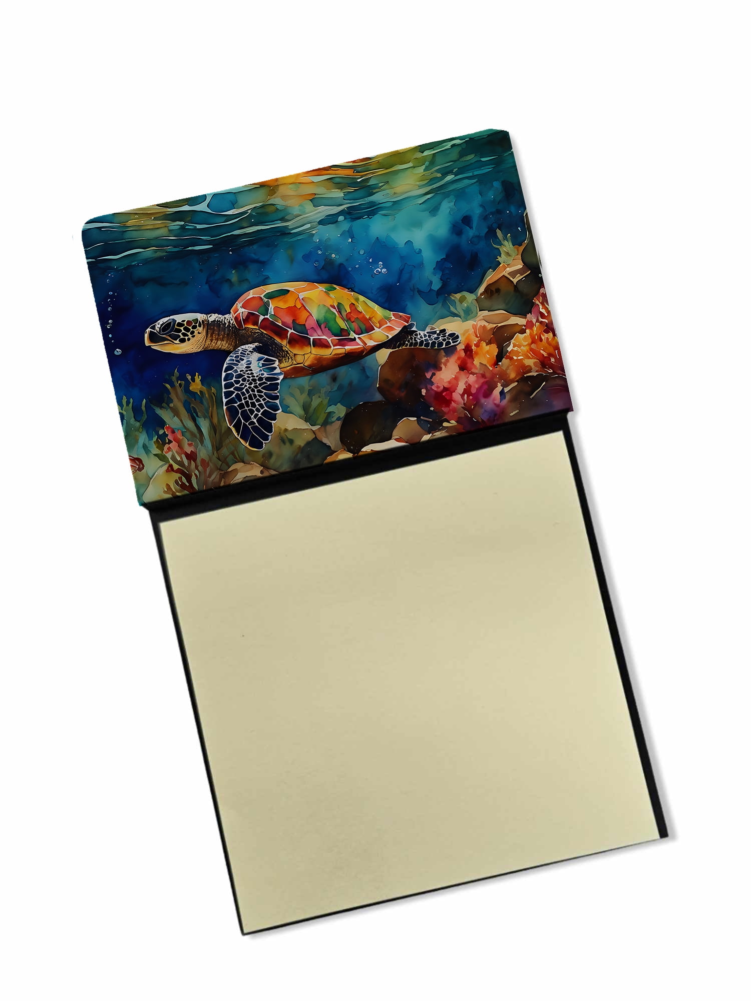 Loggerhead Sea Turtle Sticky Note Holder 3.25 in x 5.25 in - Walmart.com