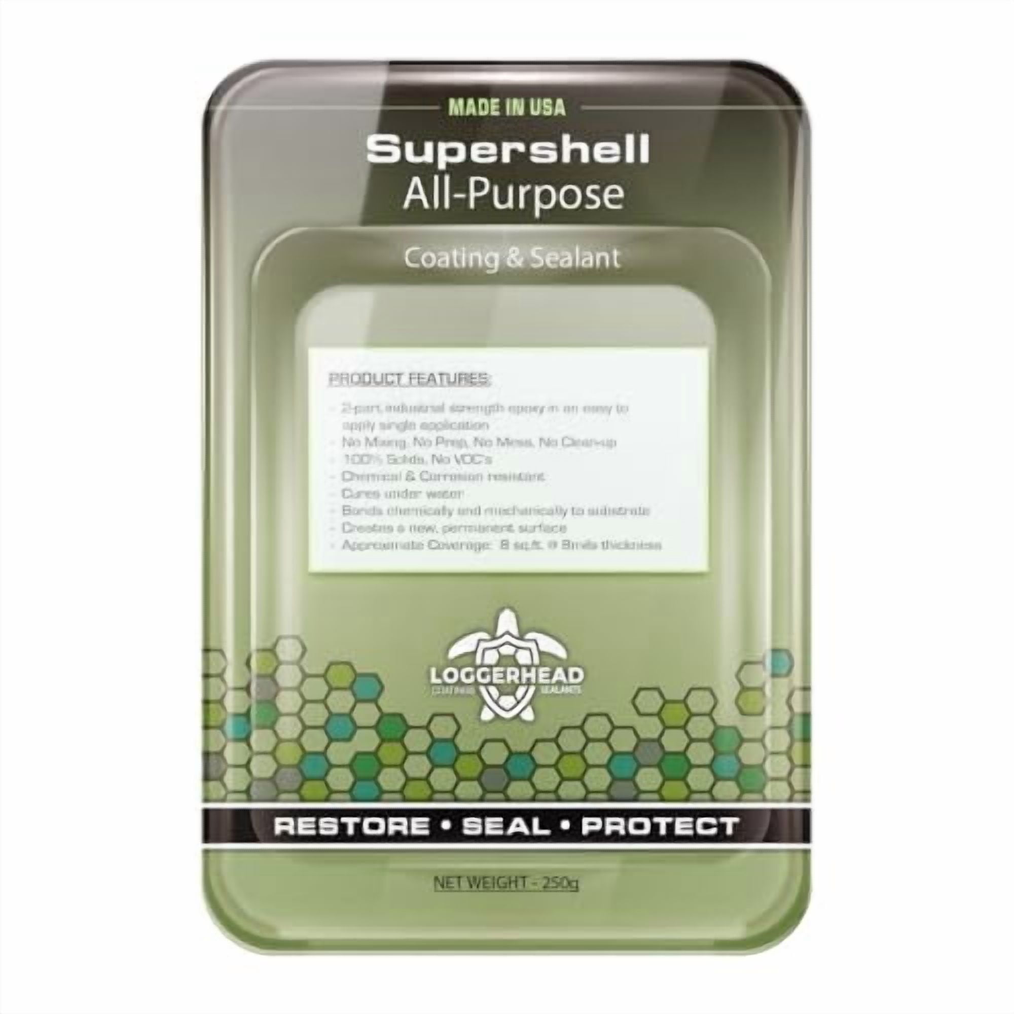 Loggerhead Supershell All-Purpose Industrial Grade Epoxy Sealer ...