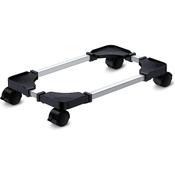 Loghot Adjustable PC Tower Stand with Wheels, Desktop CPU Riser, Heat ...