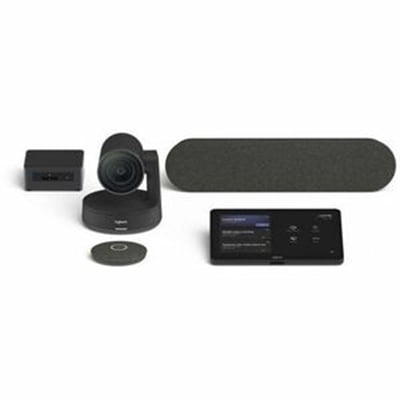 Logitech Medium Microsoft Teams Rooms with Tap + Rally System + ASUS ...