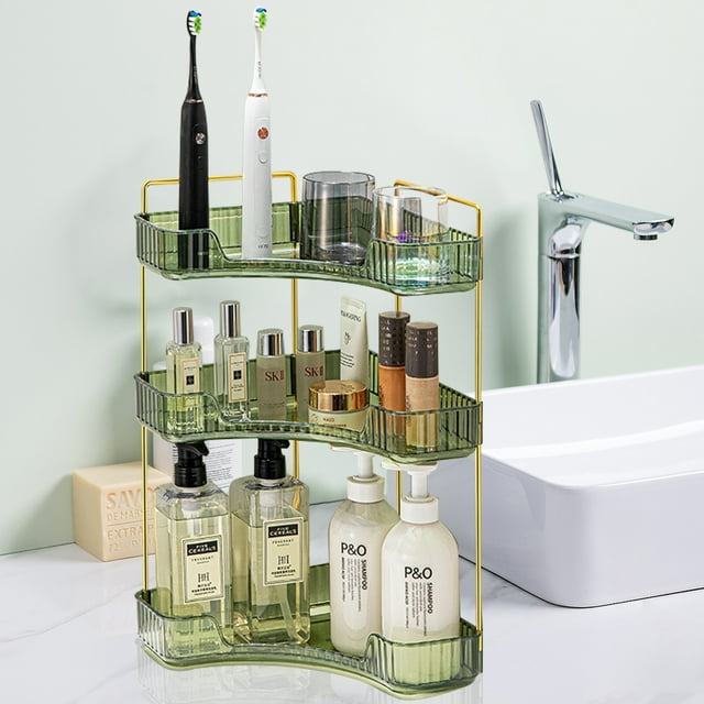Logianis 3-Tier Bathroom Corner Organizer Countertop Organizer ...