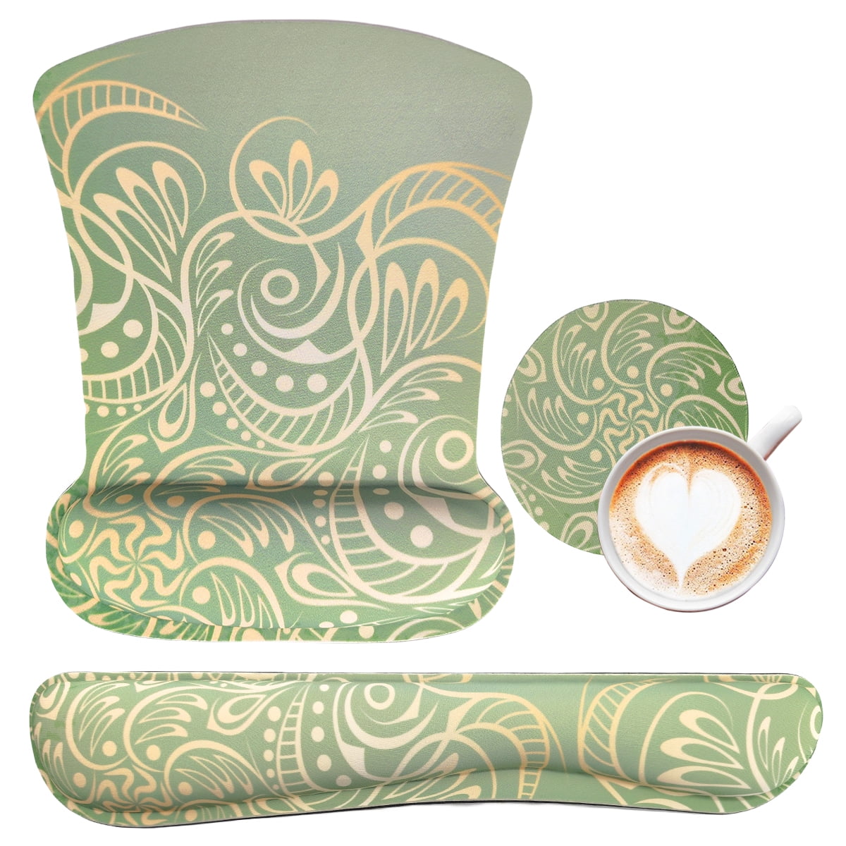 Logianis Mouse pad Wrist Rest Support Ergonomic Gel Mouse pad Memory ...