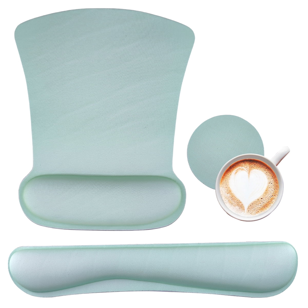 Logianis Ergonomic Gel Mouse Pad with Wrist Rest and Memory Foam ...