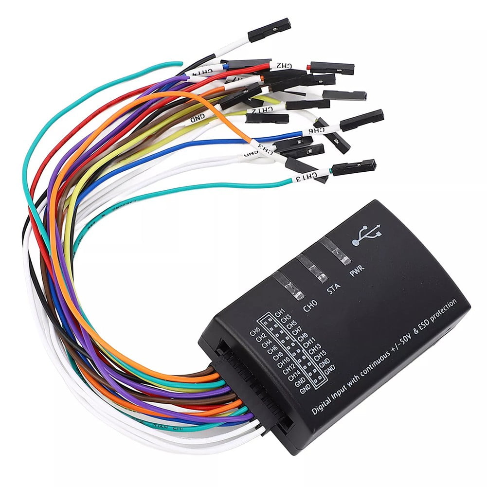 Logic Analyzer Compact 100M Sampling Rate USB Logic Analyzer For Equipment - Walmart.com